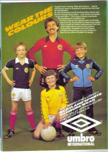 Scotland Kits – Down the Years – The Scotland Epistles Football Magazine