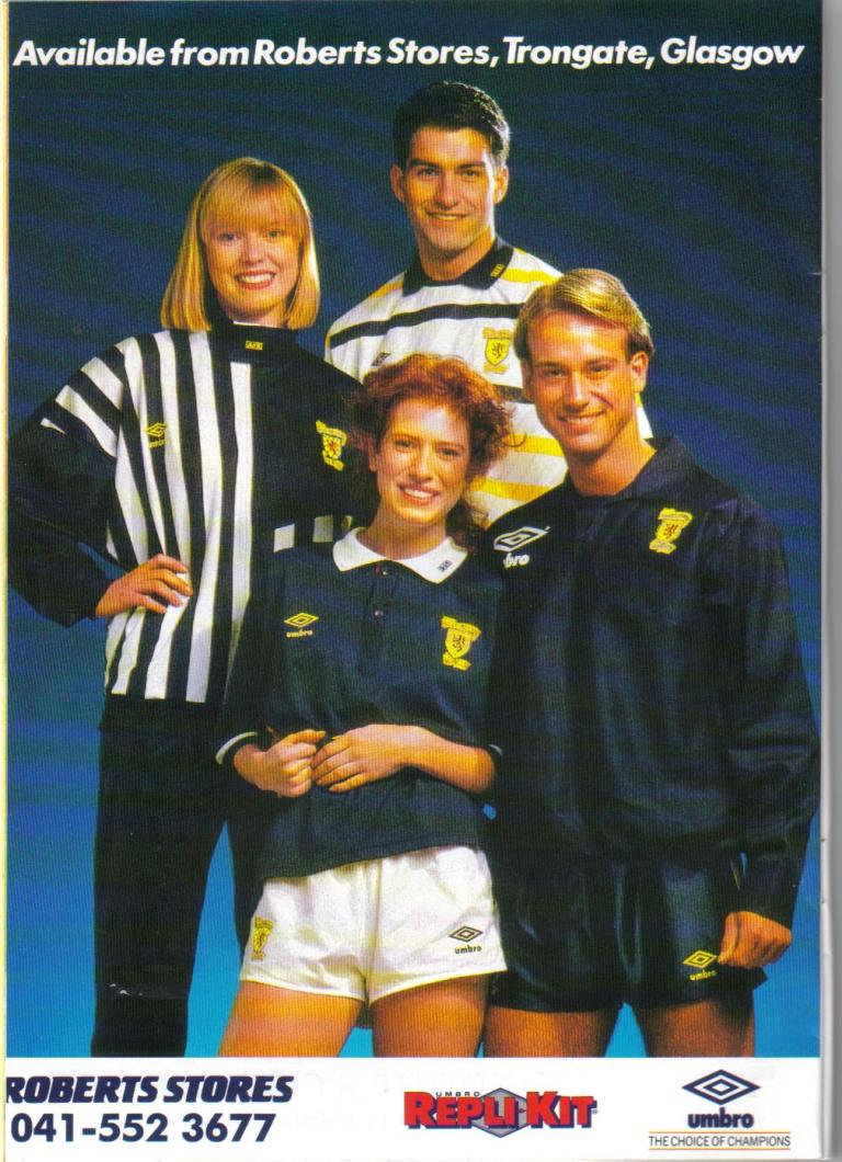 Scotland Kits – Down the Years – The Scotland Epistles Football Magazine