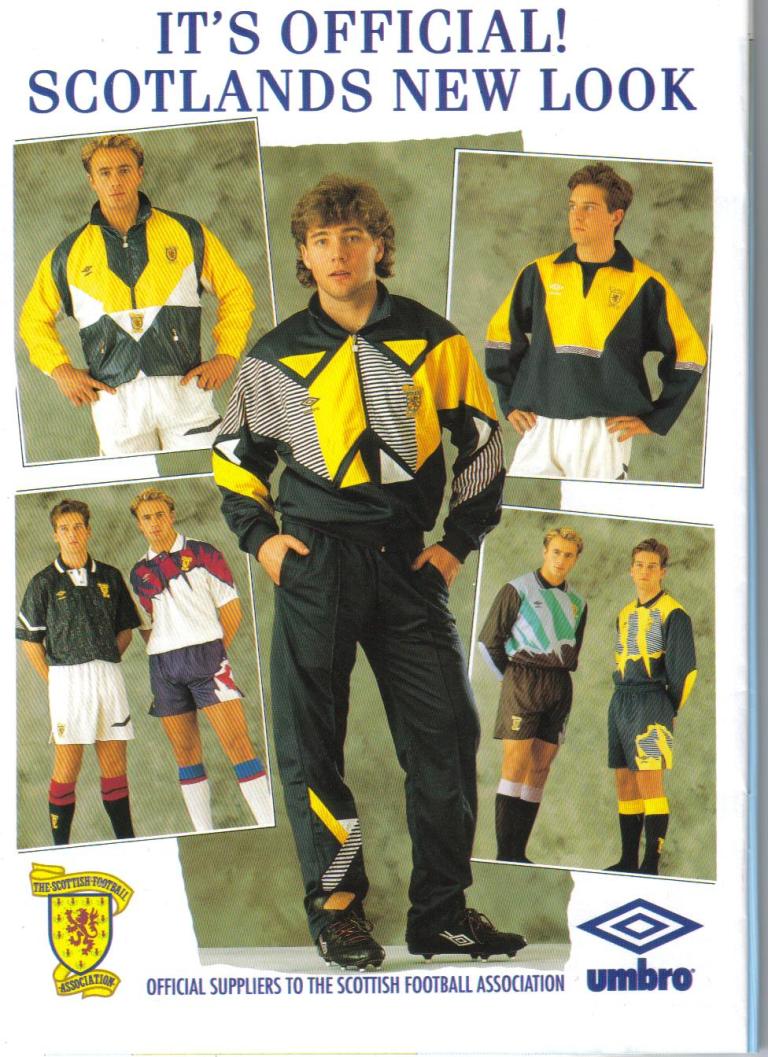Scotland Kits – Down the Years – The Scotland Epistles Football Magazine